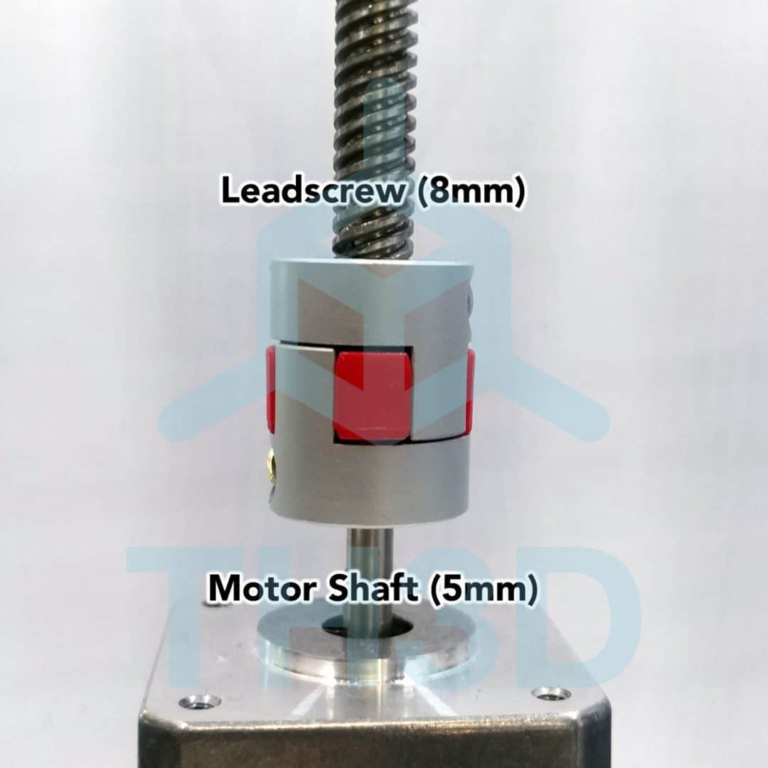Upgraded 8mm Leadscrew Coupler - TH3D Studio LLC