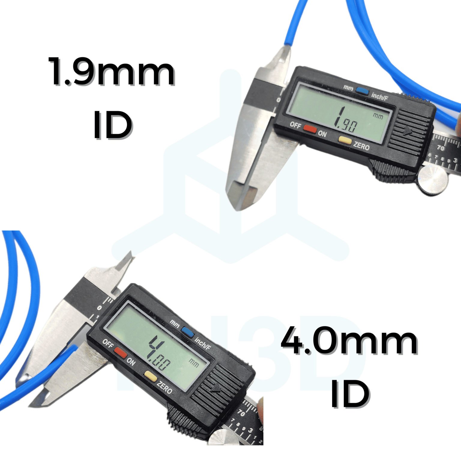 Tough Tube - 1.9mm ID/4.0mm OD - High Temp, Smooth Feeding, Tighter ...
