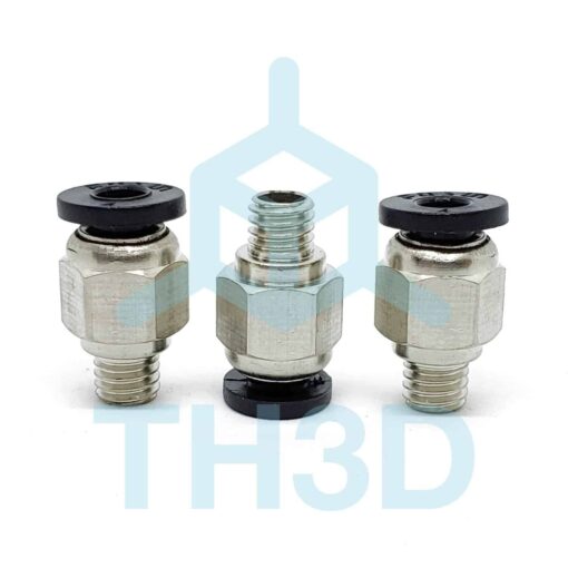 Tough PTFE PC4-M6 Fitting - 3 Pack - TH3D Studio LLC