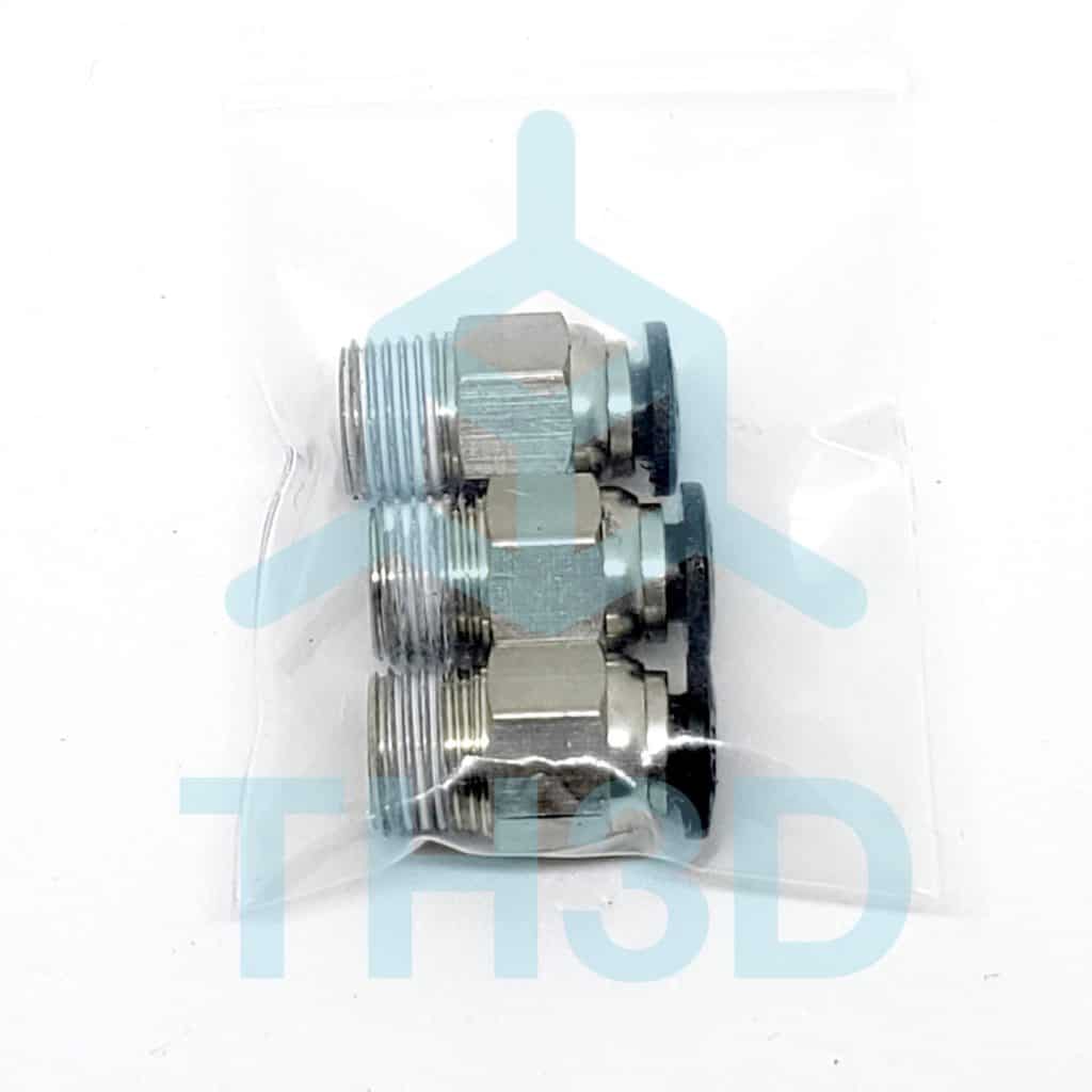 Tough PTFE PC4-M10 Fitting - 3 Pack - TH3D Studio LLC