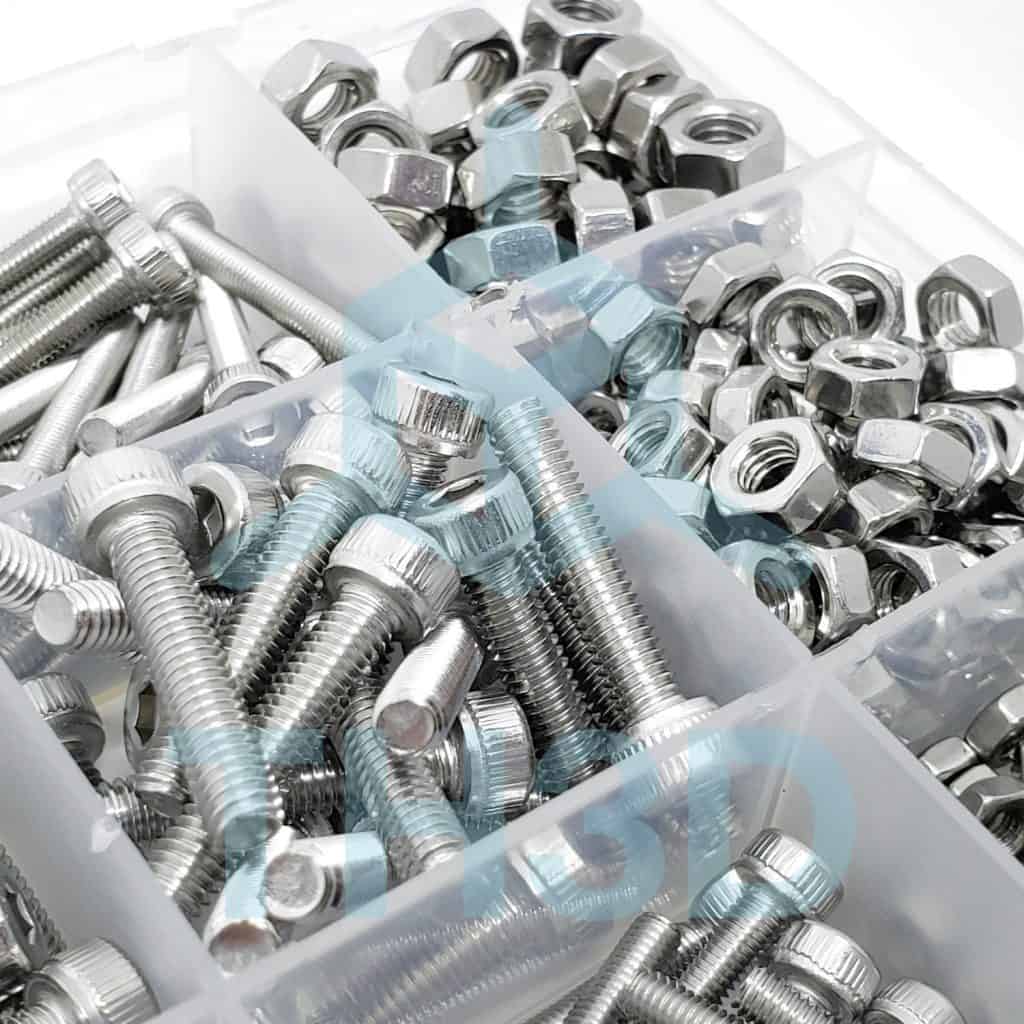 3D Printer M3/M4/M5 450 Piece Screw & Nut Assortment - TH3D Studio LLC