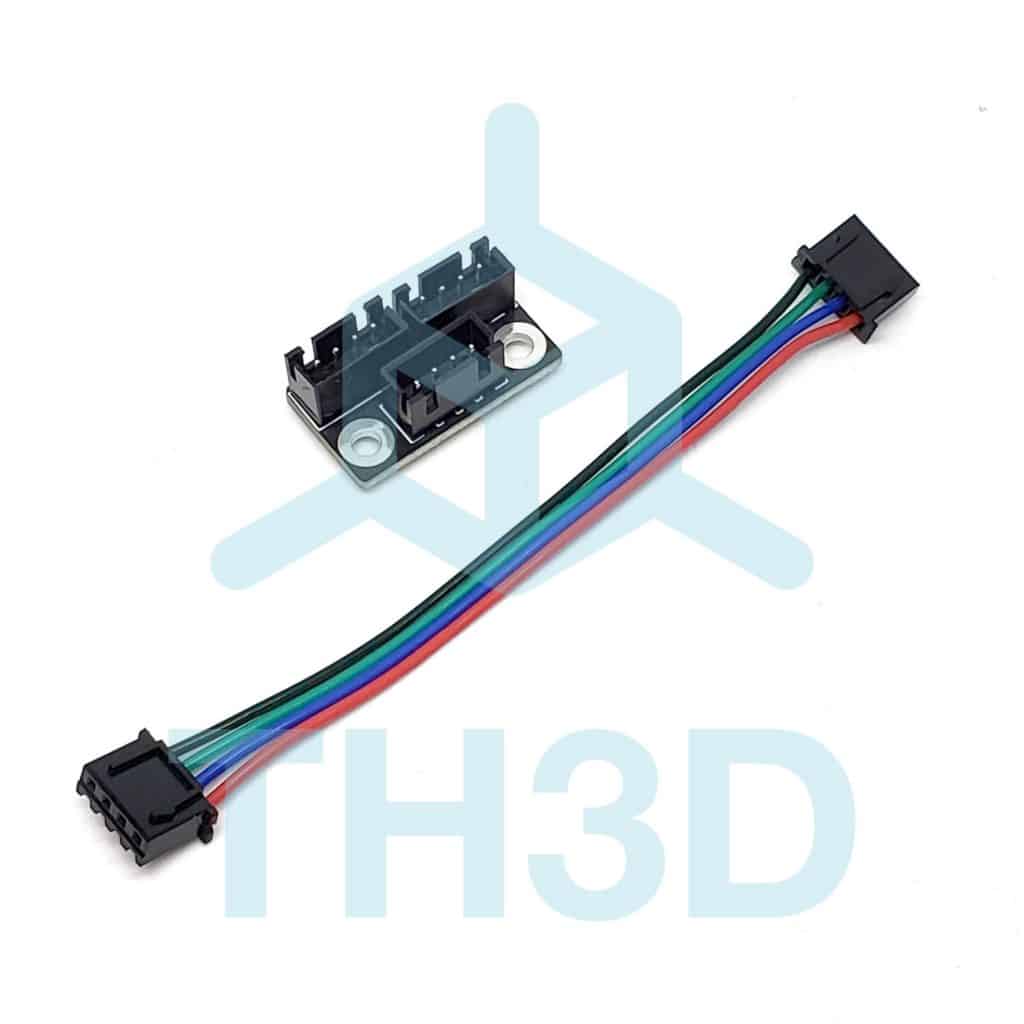 Dual Stepper Motor Adapter w/Cable - 2 Steppers into 1 Port - TH3D ...