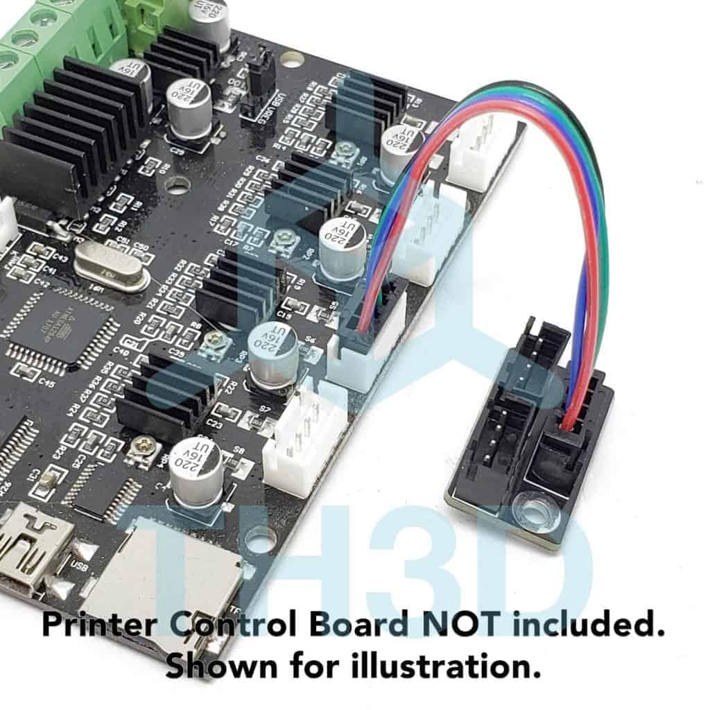 Dual Stepper Motor Adapter w/Cable - 2 Steppers into 1 Port - TH3D ...