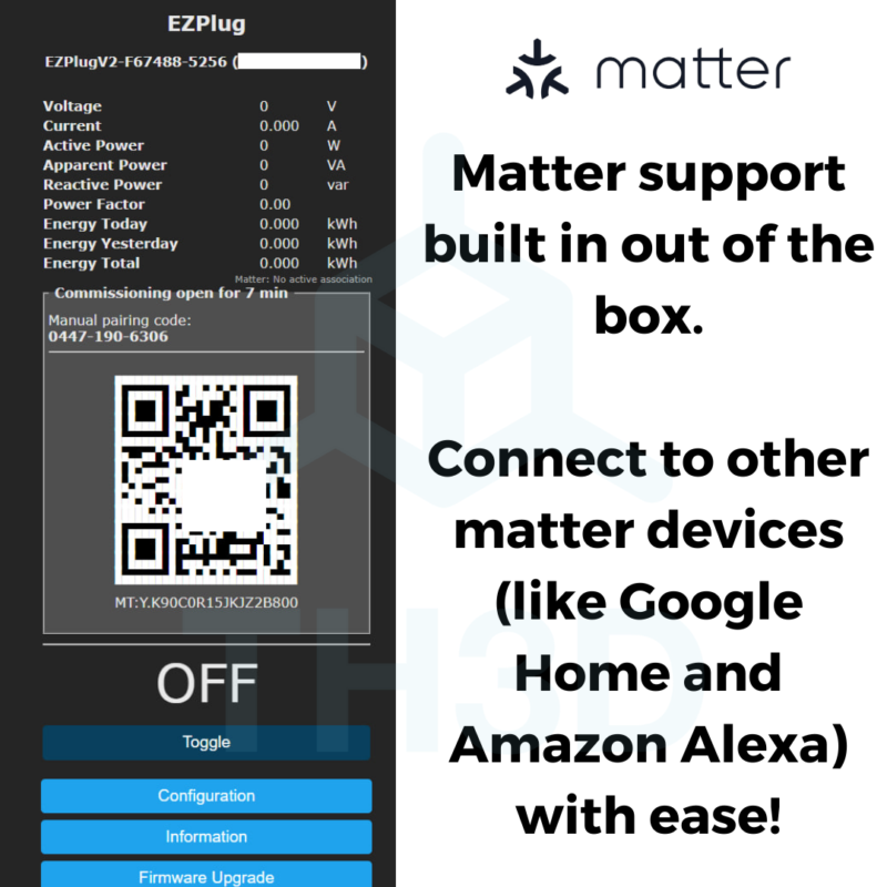 EZPlug V2 – Open Source Smart Plug with ESP32-C3, Matter Support, and ...