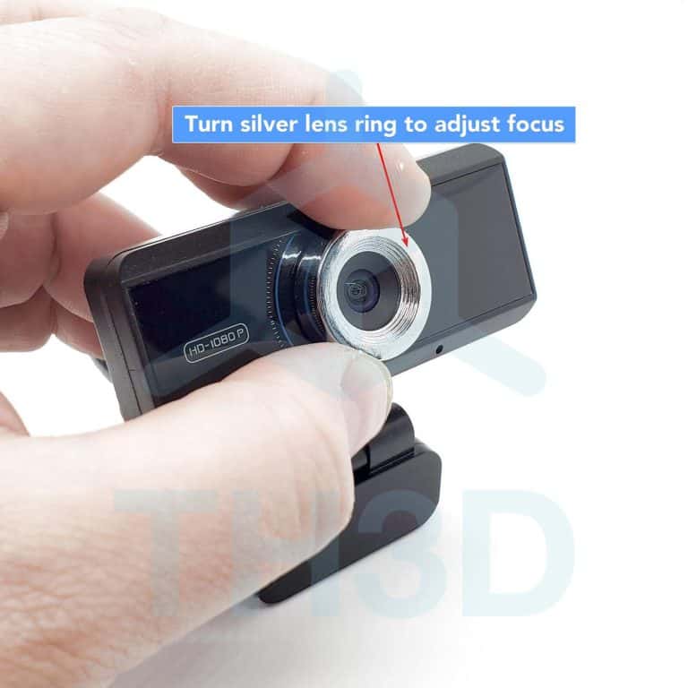 EZCam HD - 1080p, Manual Focus, Wide Angle - TH3D Studio LLC