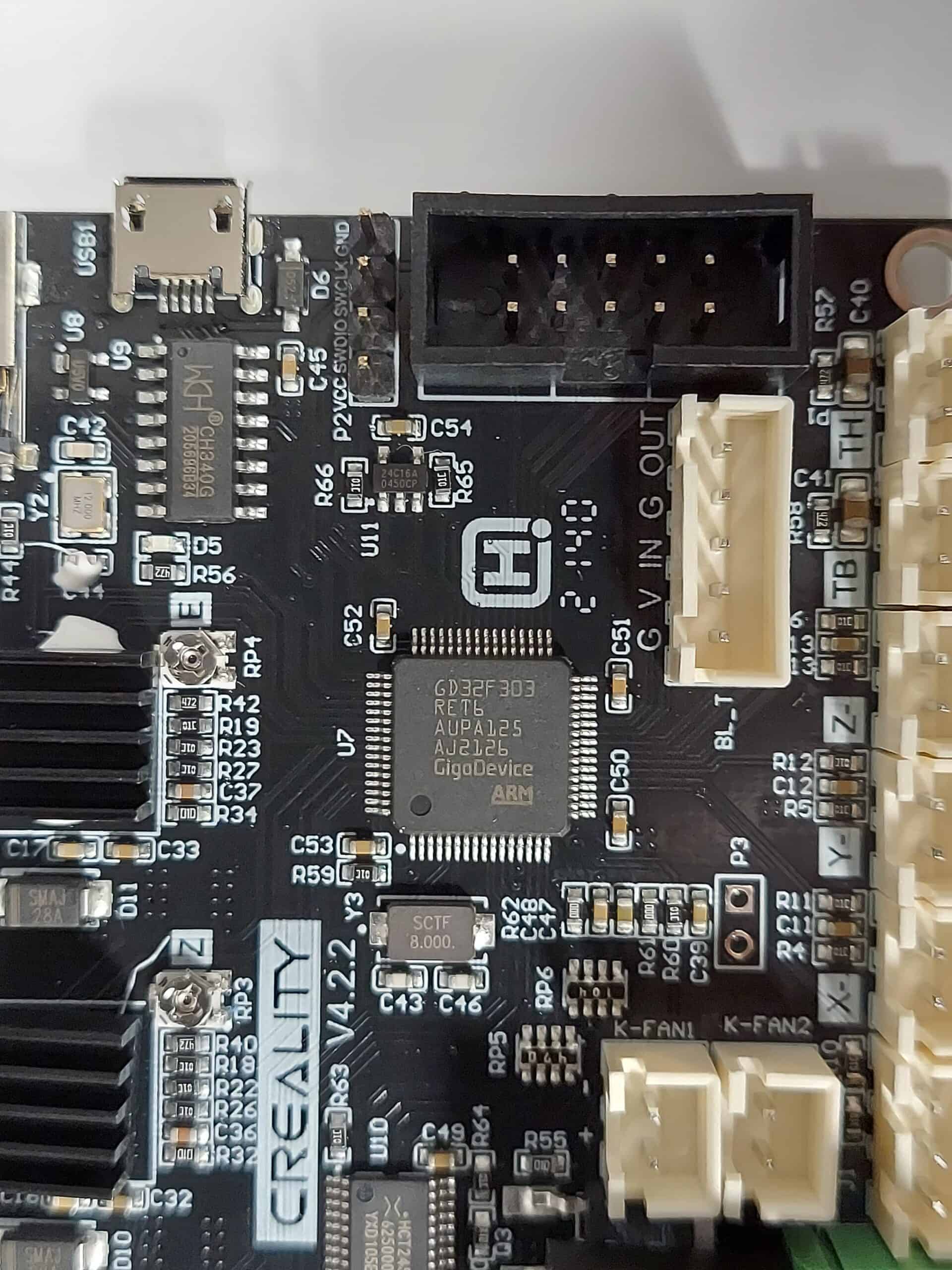 More STM32 Clones - Creality V4.2.X Boards with GD32 Clones In the Wild... - TH3D Studio LLC