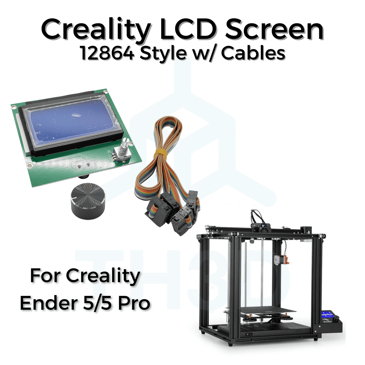 AnyCubic Chiron LCD Conversion Kit - TH3D Studio LLC