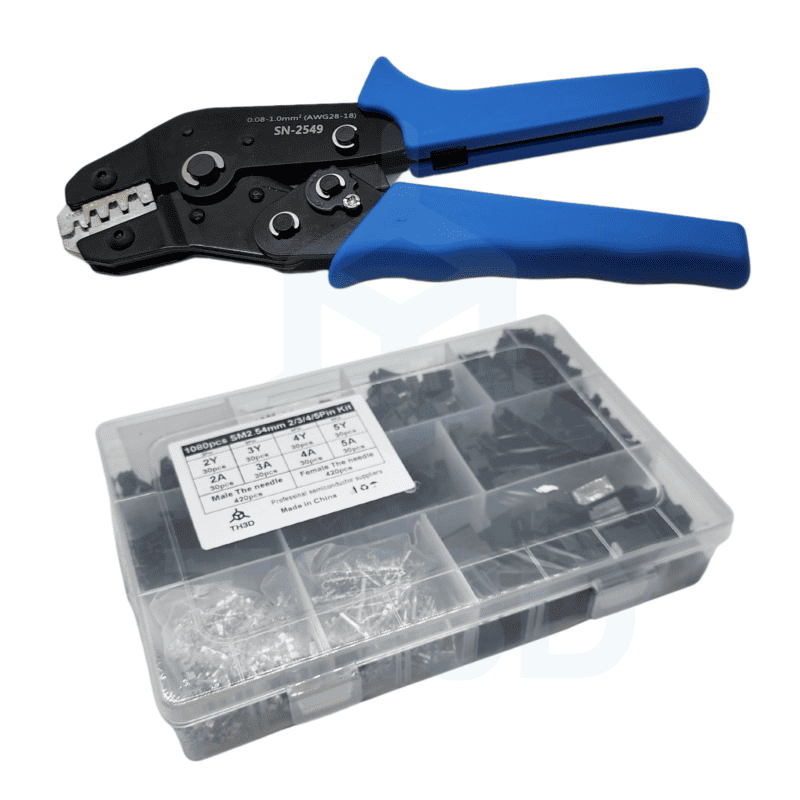 JST-SM Type Locking Connector Kit + Crimper Bundle - TH3D Studio LLC