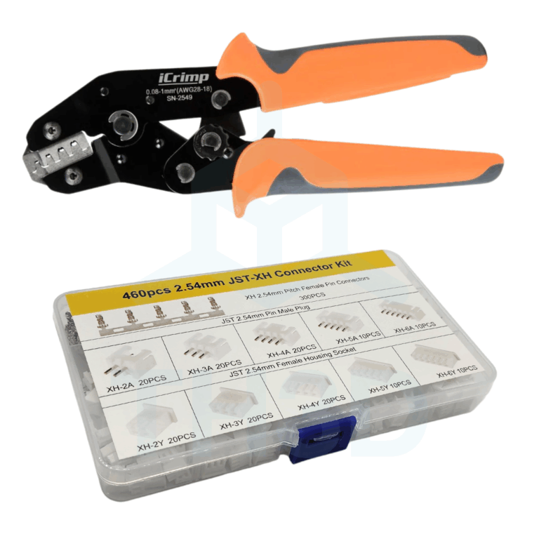 JST-XH Type Connector Kit + Crimper Bundle - TH3D Studio LLC