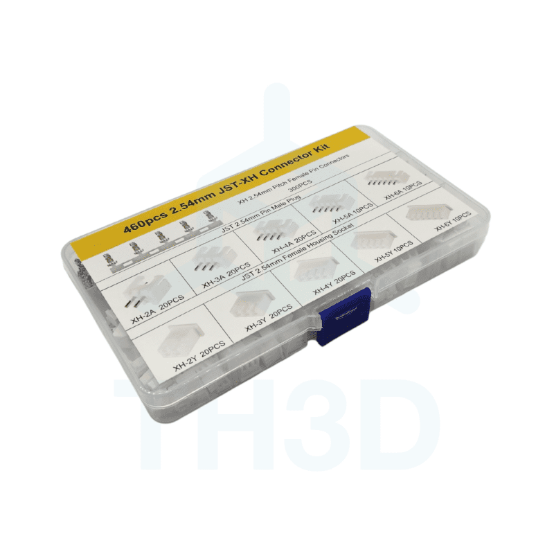 JST-XH Type Connector Kit - Plugs and Headers - TH3D Studio LLC