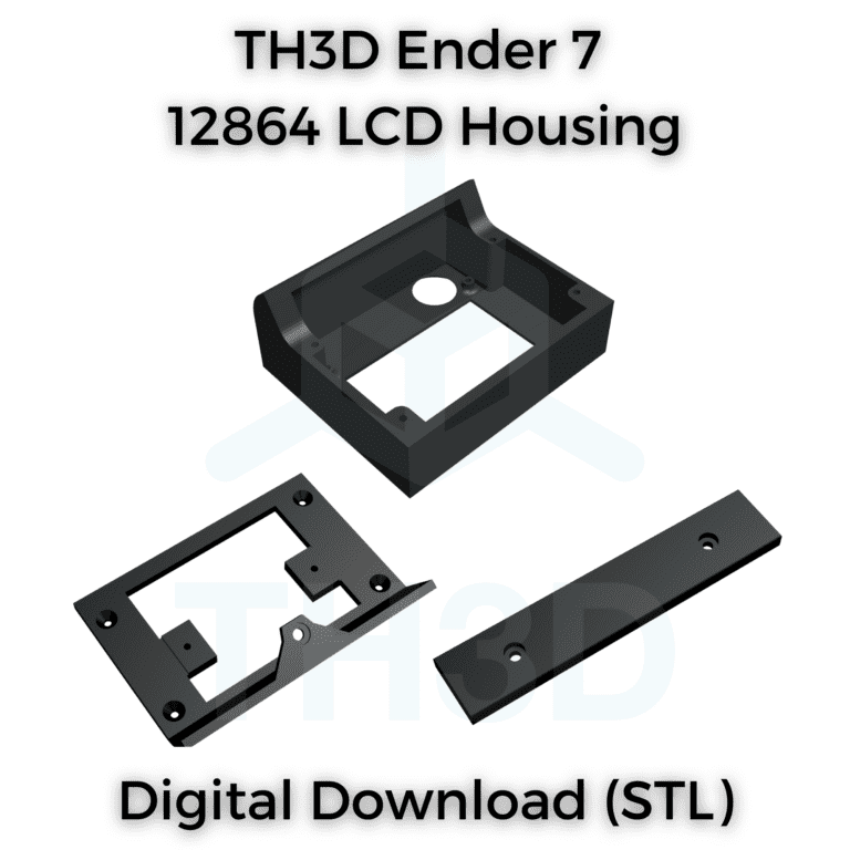 TH3D Ender 7 LCD Housing - STL Download - TH3D Studio LLC