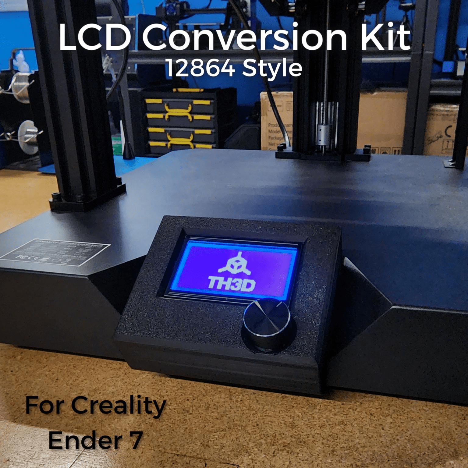 Creality Ender 7 12864 LCD Conversion/Upgrade Kit - TH3D Studio LLC