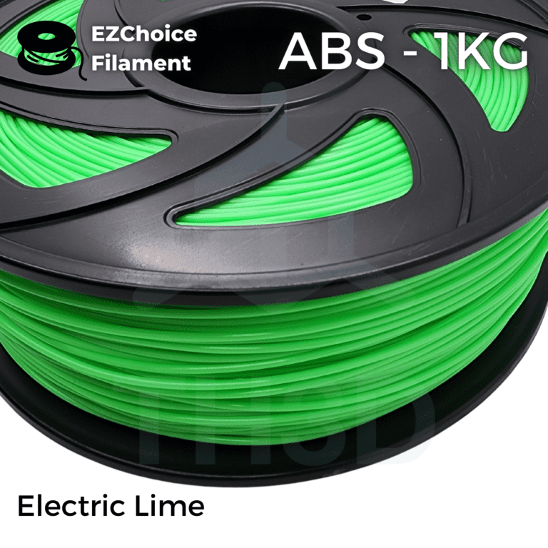 EZChoice Electric Lime ABS - 1KG 1.75mm - UV Reactive - Premium ...