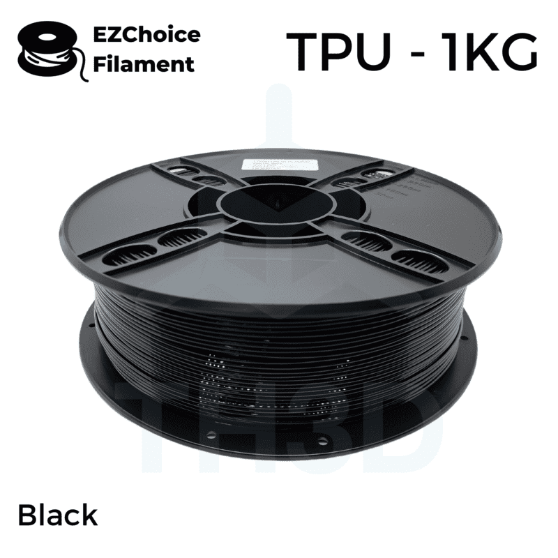 EZChoice Black TPU 95A - 1KG 1.75mm - Flexible - Premium Filament ...