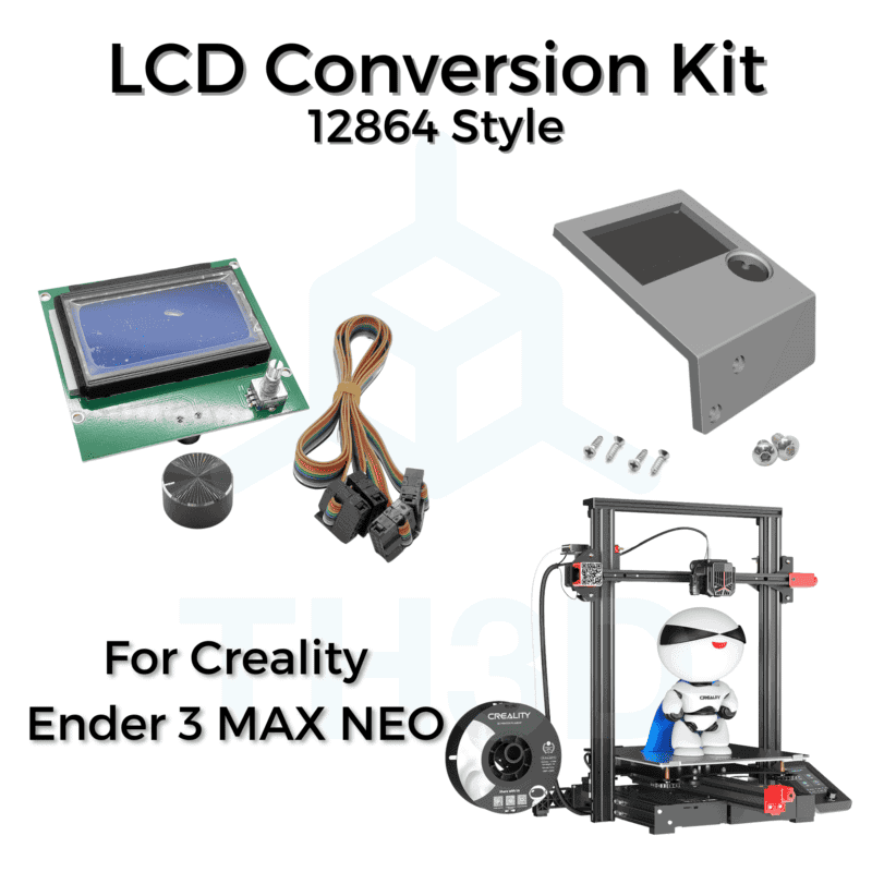 Creality Ender 3 MAX NEO 12864 LCD Conversion/Upgrade Kit - TH3D Studio LLC