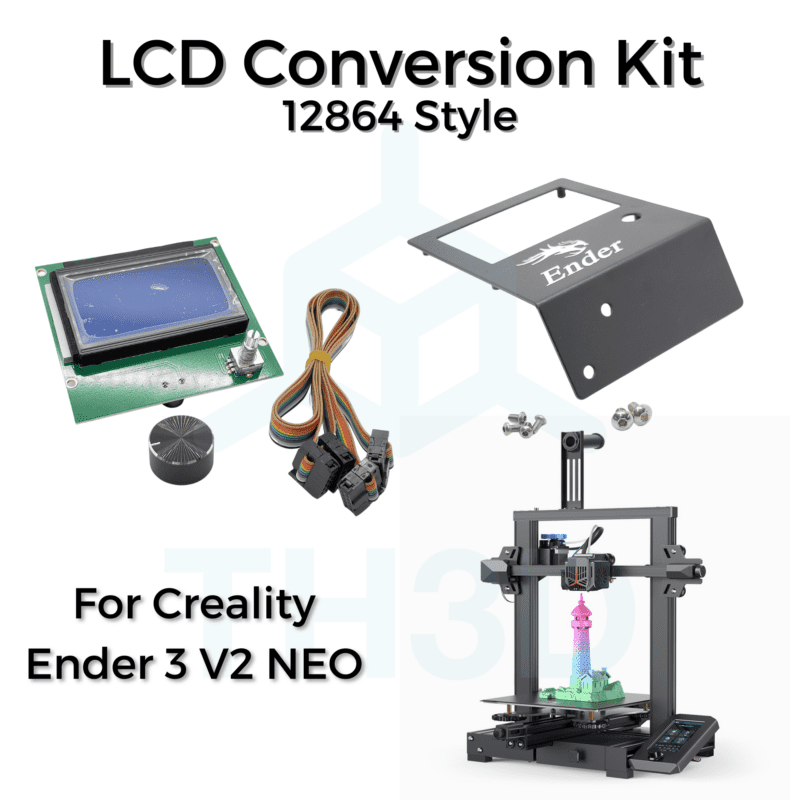 Creality Ender 3 V2 NEO 12864 LCD Conversion/Upgrade Kit - TH3D Studio LLC