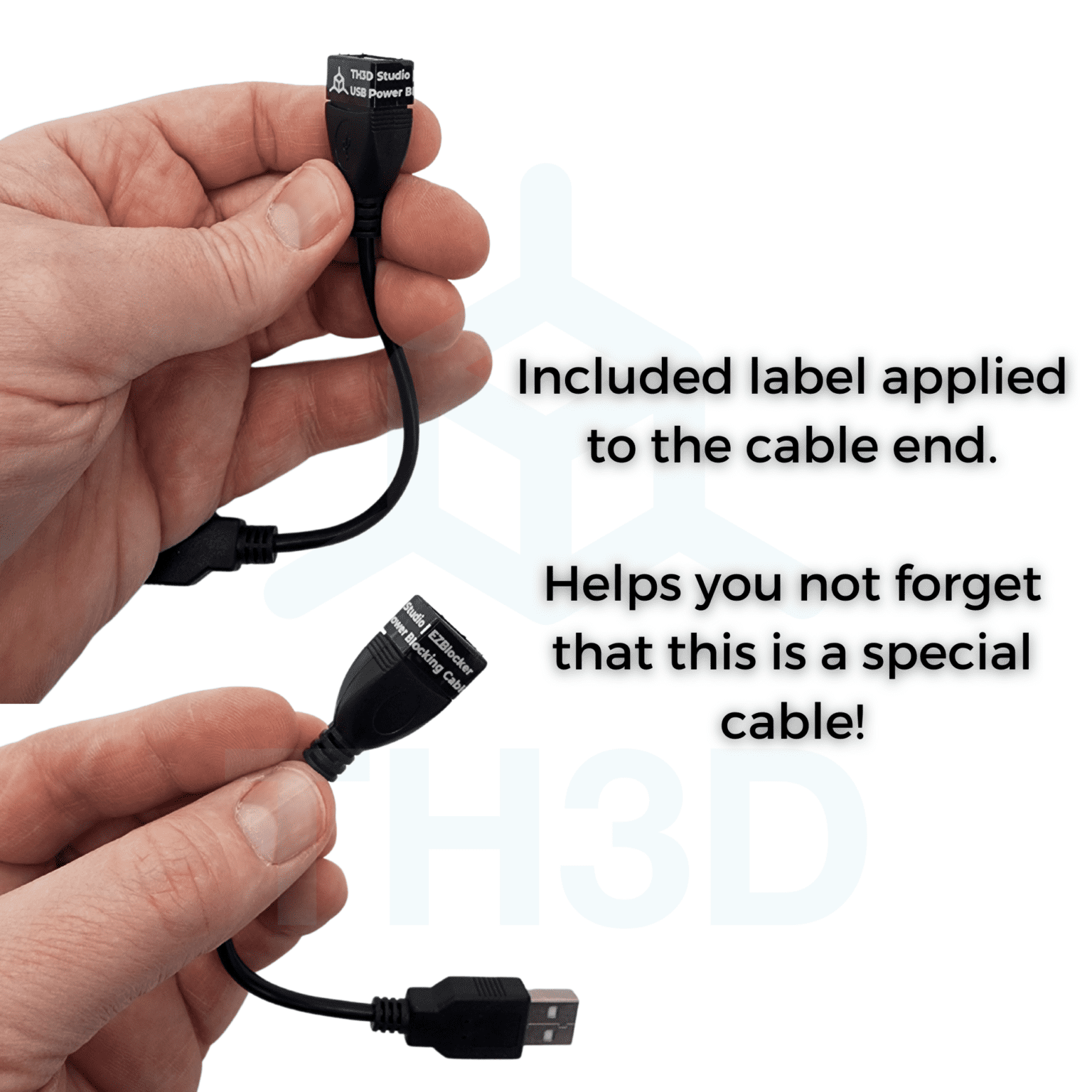 EZBlocker - USB Power Blocking Cable - TH3D Studio LLC