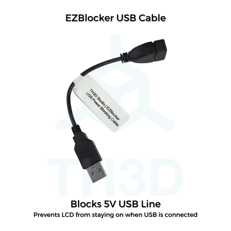 EZBlocker - USB Power Blocking Cable - TH3D Studio LLC