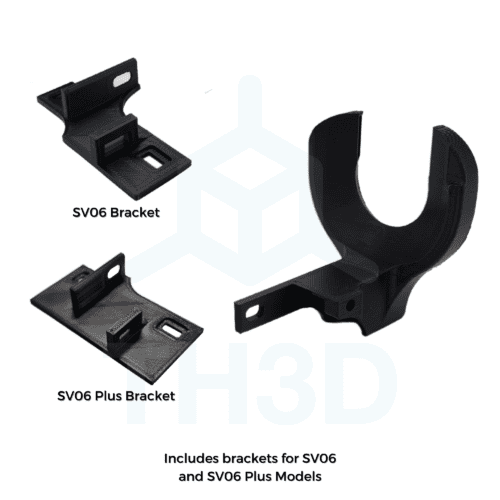 Sovol SV06/SV06 Plus 5015 Layer Fan Duct - Black ABS - TH3D Studio LLC