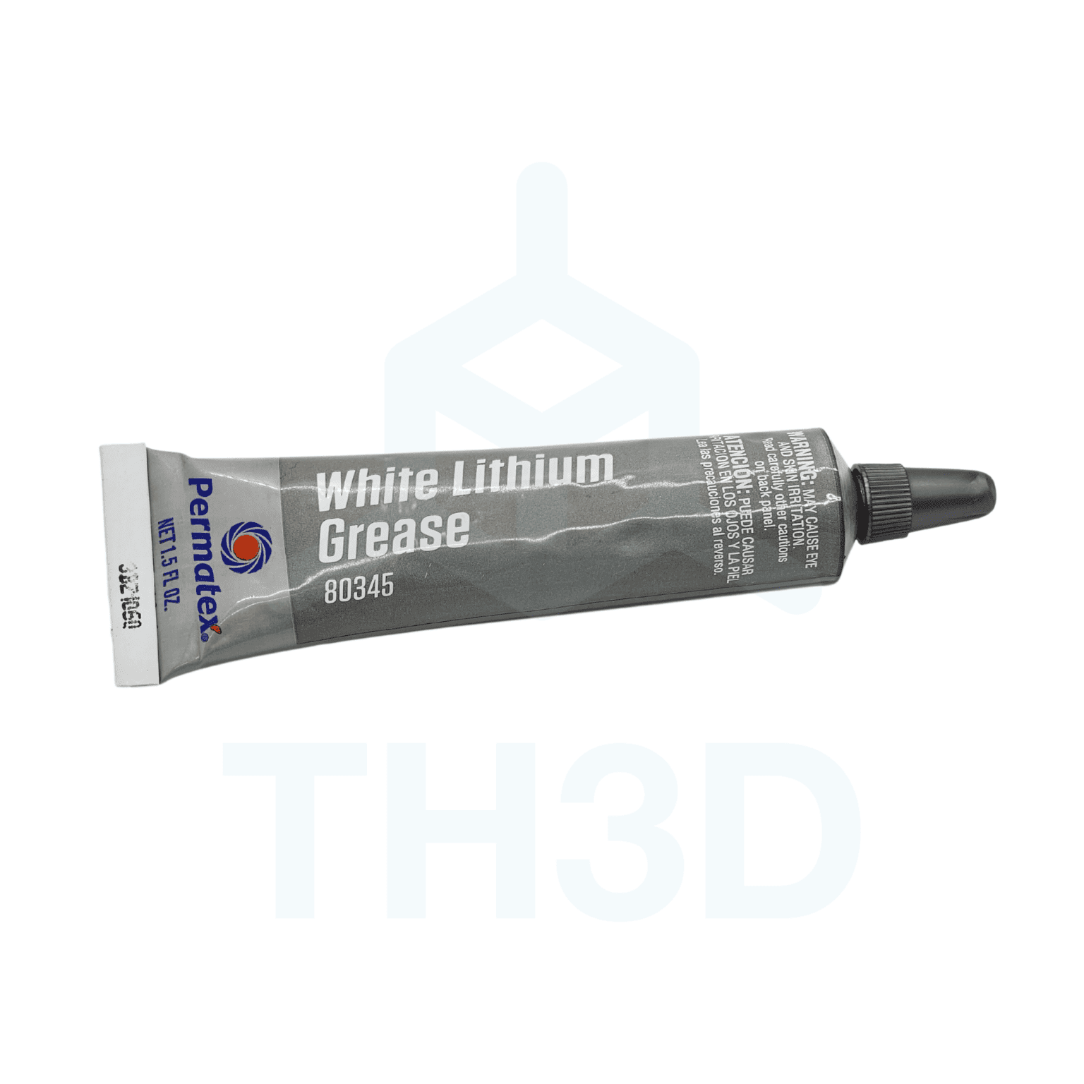 Permatex 80345 White Lithium Grease - 1.5 oz Tube - TH3D Studio LLC