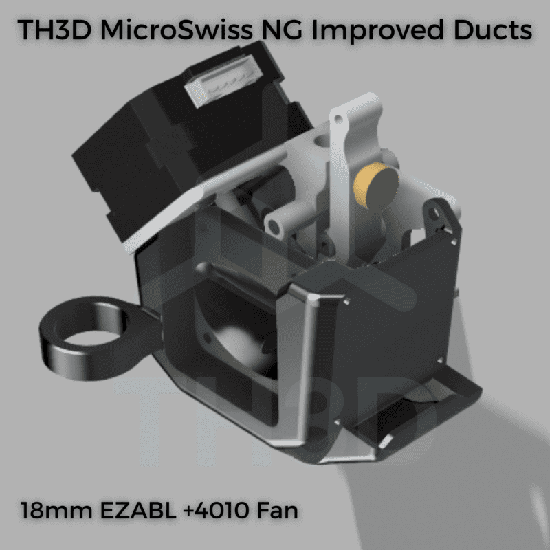 TH3D Upgraded Micro Swiss NG Ducts - 5015/4010 & EZABL Built in - STL ...