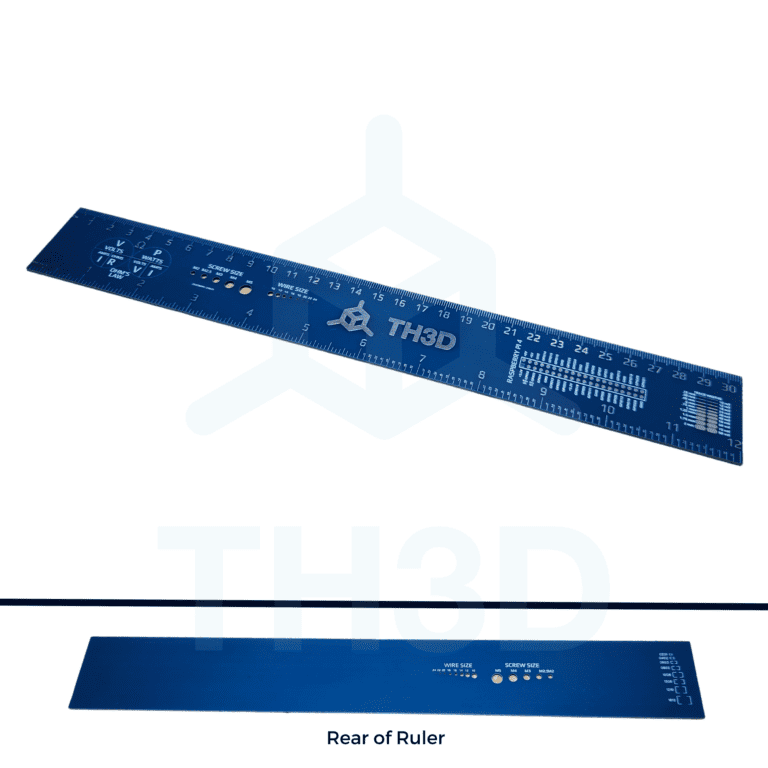 TH3D PCB Ruler - Metric & Imperial, Wire Gauges, Screw Sizes, RPI ...