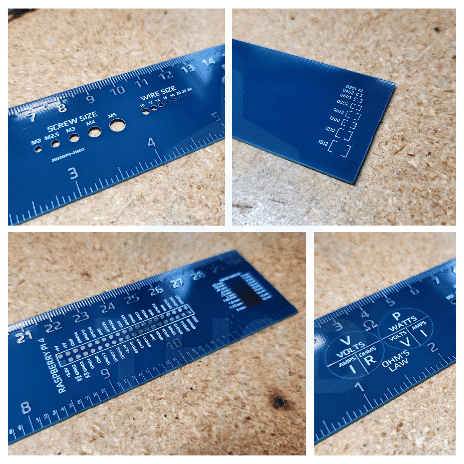 TH3D PCB Ruler Metric Imperial Wire Gauges Screw Sizes RPI th3d-pcb-ruler-metric-imperial-wire-gauges-screw-sizes-rpi