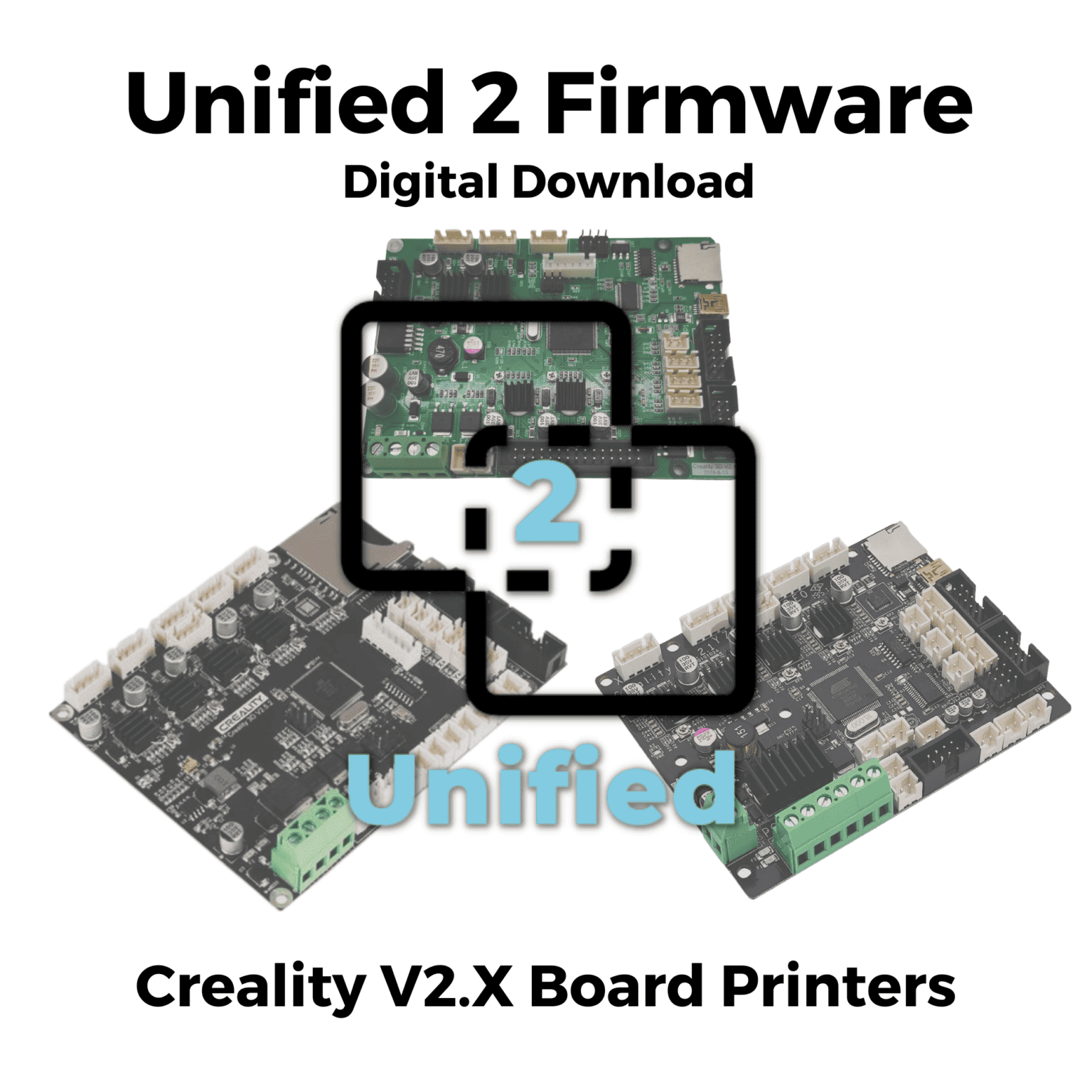 Unified 2 Firmware for Creality V2.X Boards - 8 Bit Board - TH3D Studio LLC
