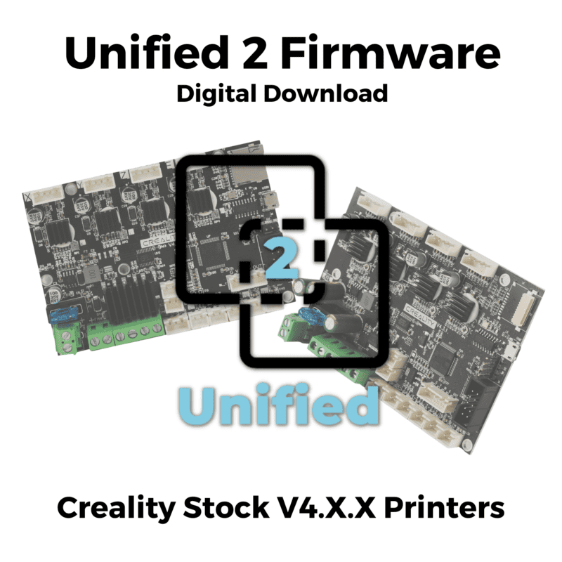 Unified 2 Firmware for Creality V4.2.2/V4.2.3/V4.3.1 Boards - 32 Bit ...