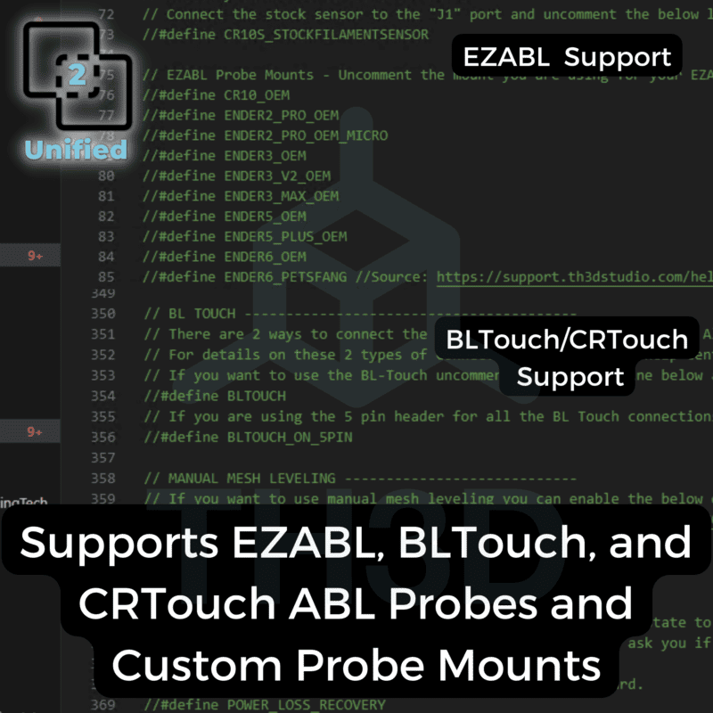 Unified 2 Firmware for SKR E3 Mini V3 & V3.0.1 - 32 Bit Board - TH3D Studio LLC