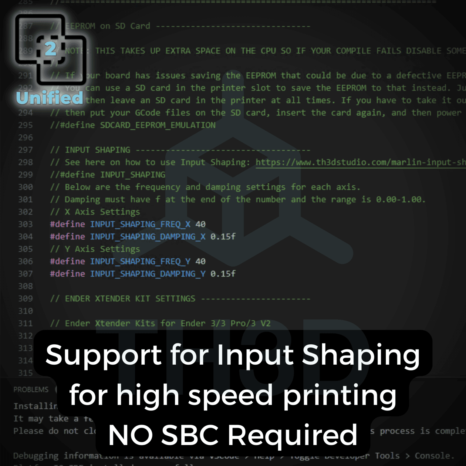 Unified 2 Firmware for SKR E3 Mini V3 & V3.0.1 - 32 Bit Board - TH3D Studio LLC
