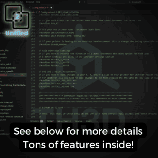 Unified 2 Firmware for Creality V2.X Boards - 8 Bit Board - TH3D Studio LLC