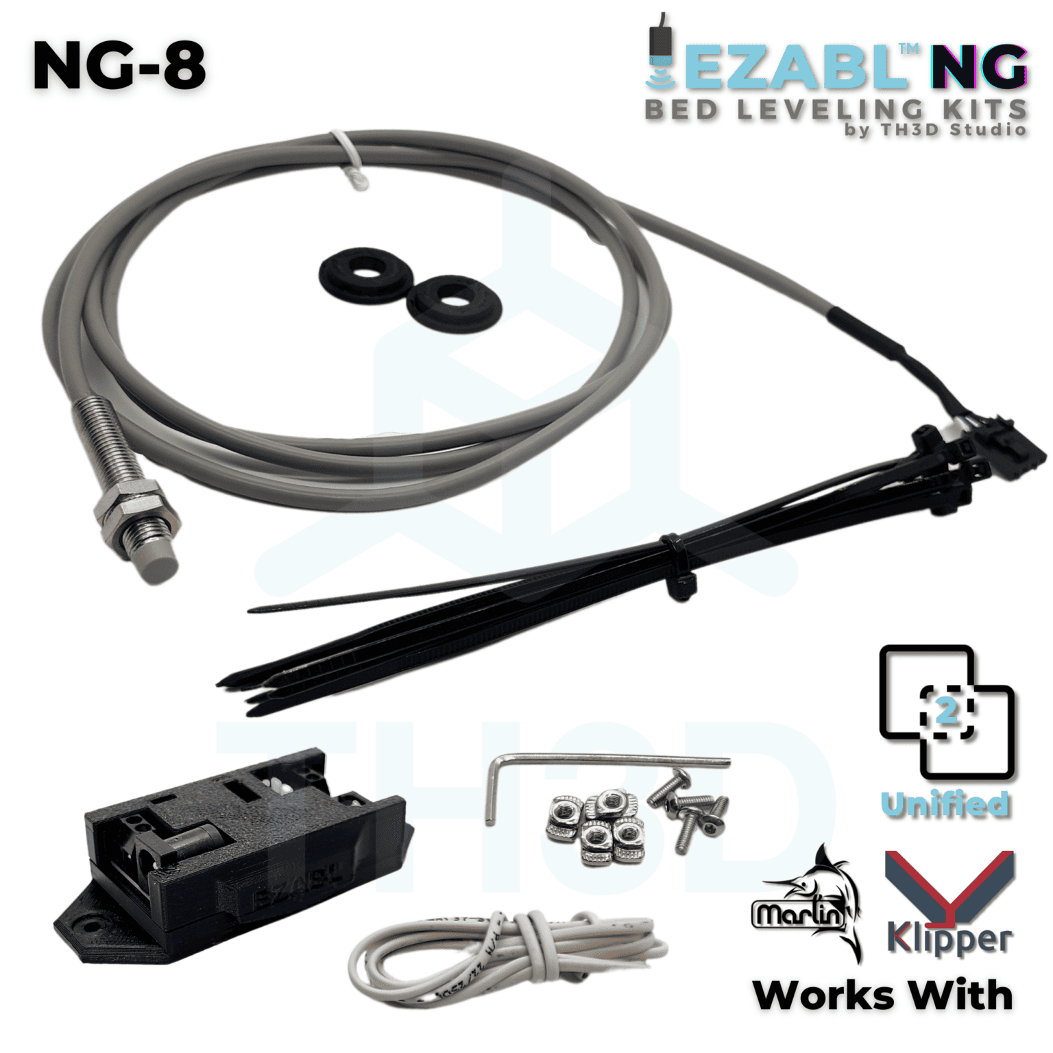 EZABL™ NG – Auto Bed Leveling Kit for Unified 2, Klipper, Marlin ...