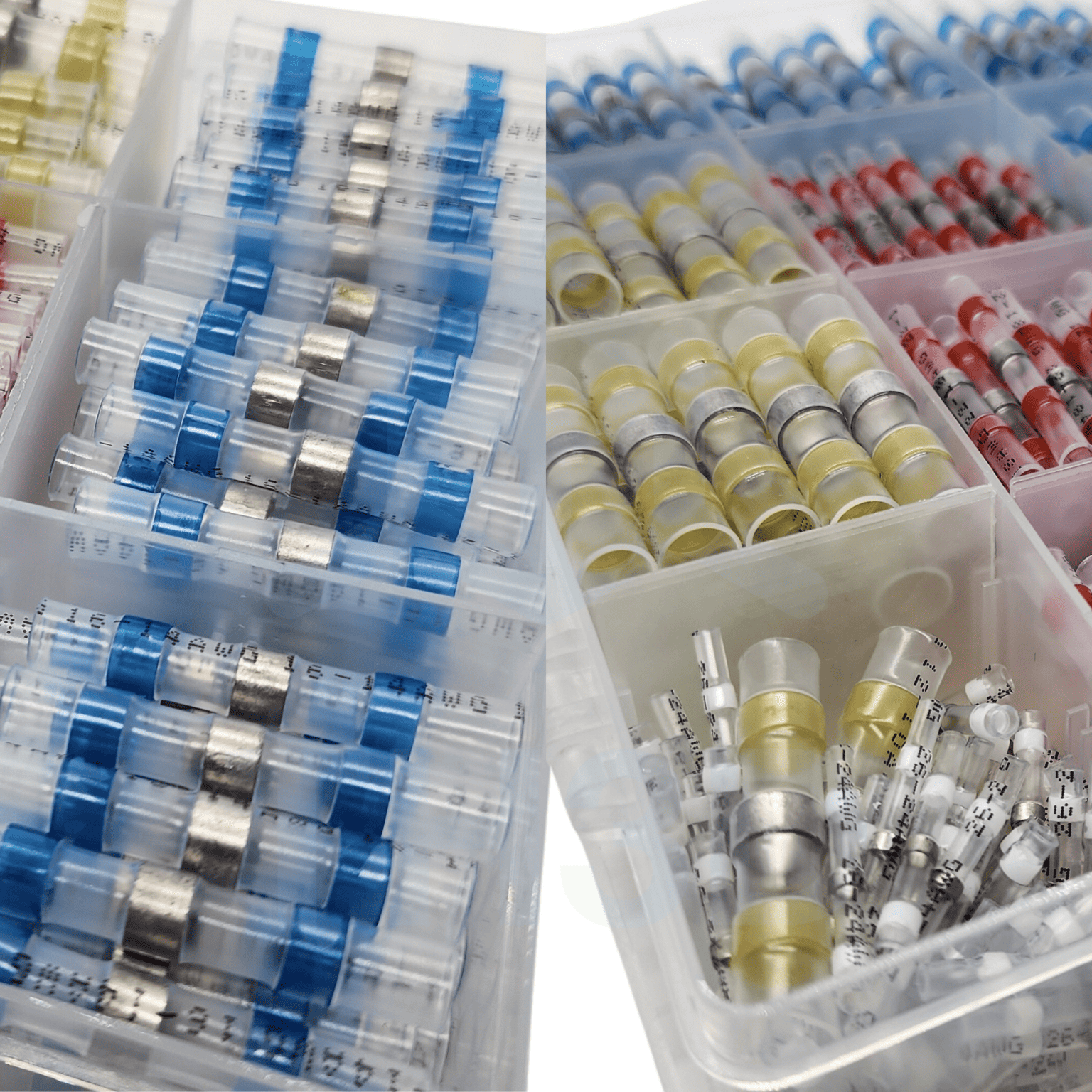 Quick Solder Wire Connectors - 10-26 AWG, 400 Piece - Solder Seals ...