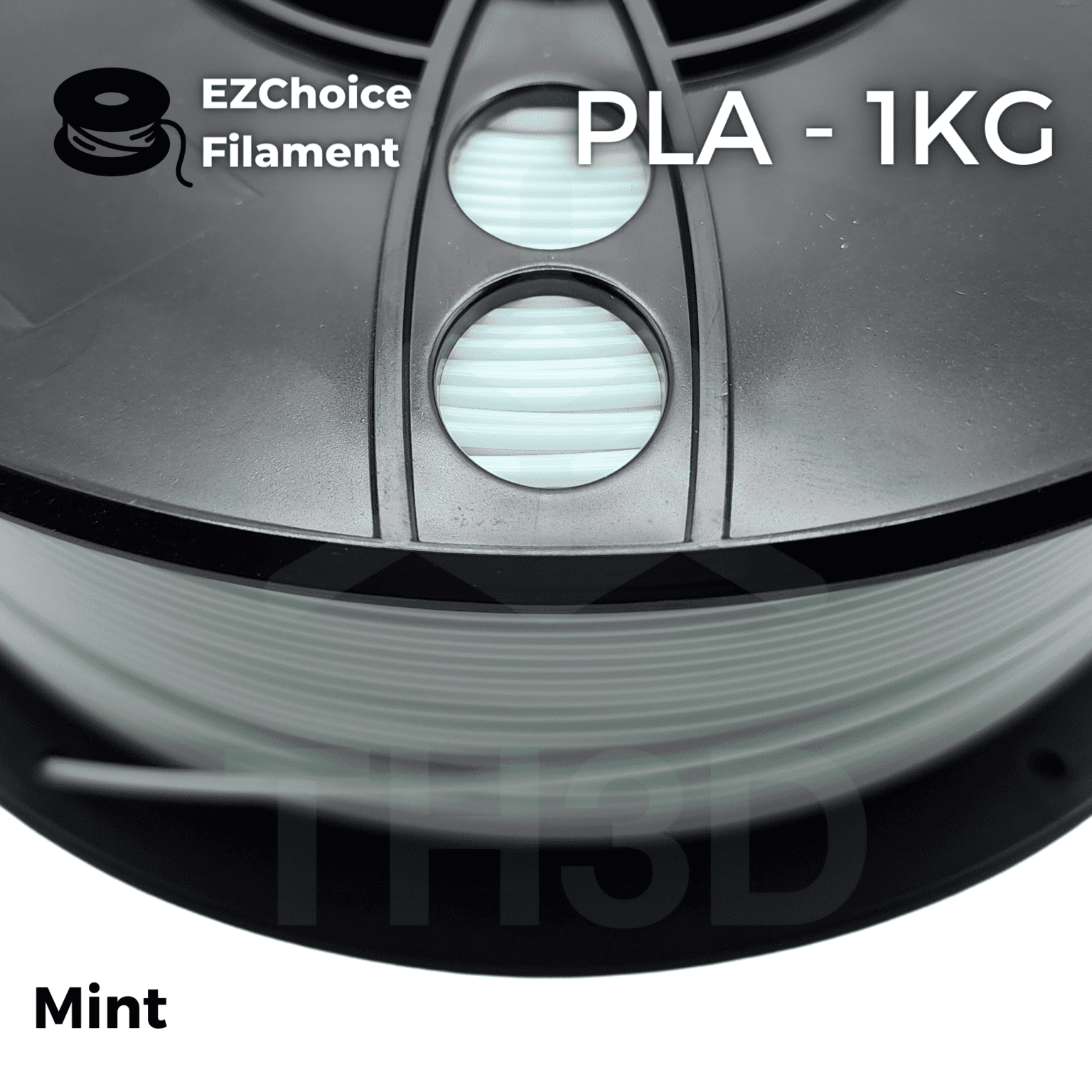 EZChoice Mint PLA+ - 1KG 1.75mm - Premium Filament - TH3D Studio LLC
