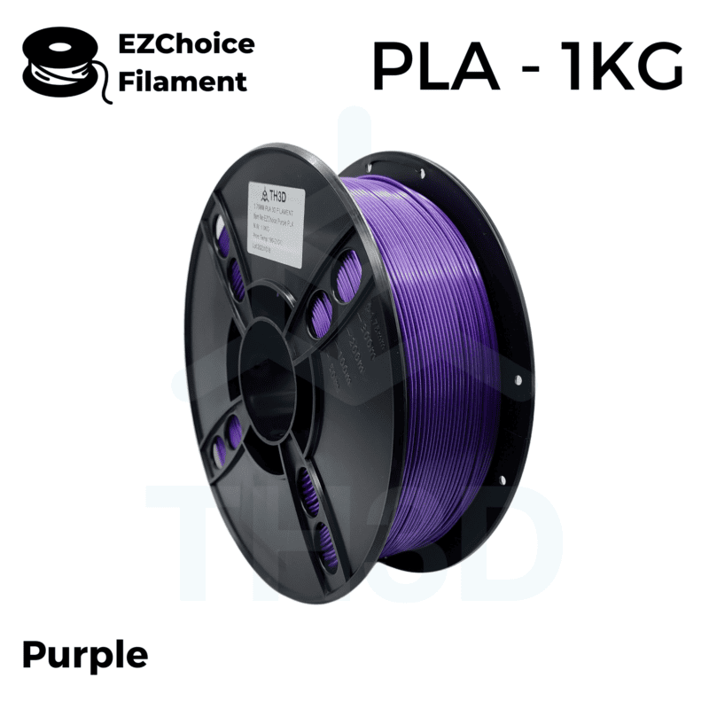 EZChoice Purple PLA+ - 1KG 1.75mm - Premium Filament - TH3D Studio LLC