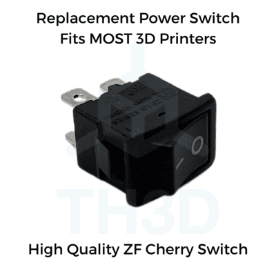 Replacement AC Power Switch - ZF Cherry LR Series - TH3D Studio LLC