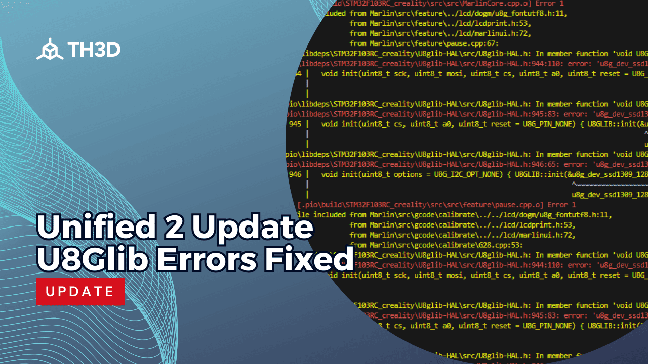🔧 Unified 2 Firmware 2.83a Release Update - TH3D Studio LLC