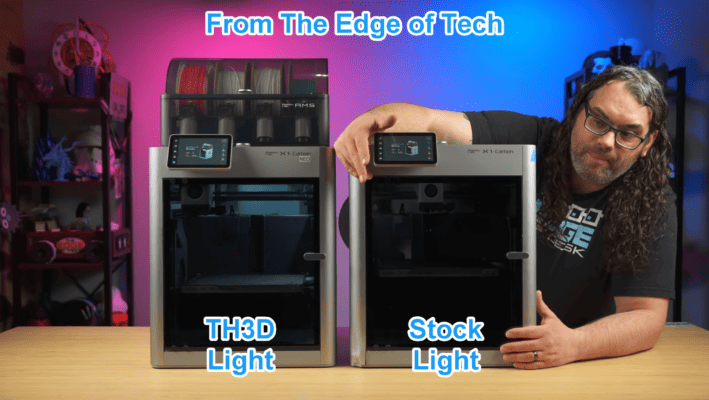 Bambu P1 Series Lighting Upgrade Kit - V2 - TH3D Studio LLC