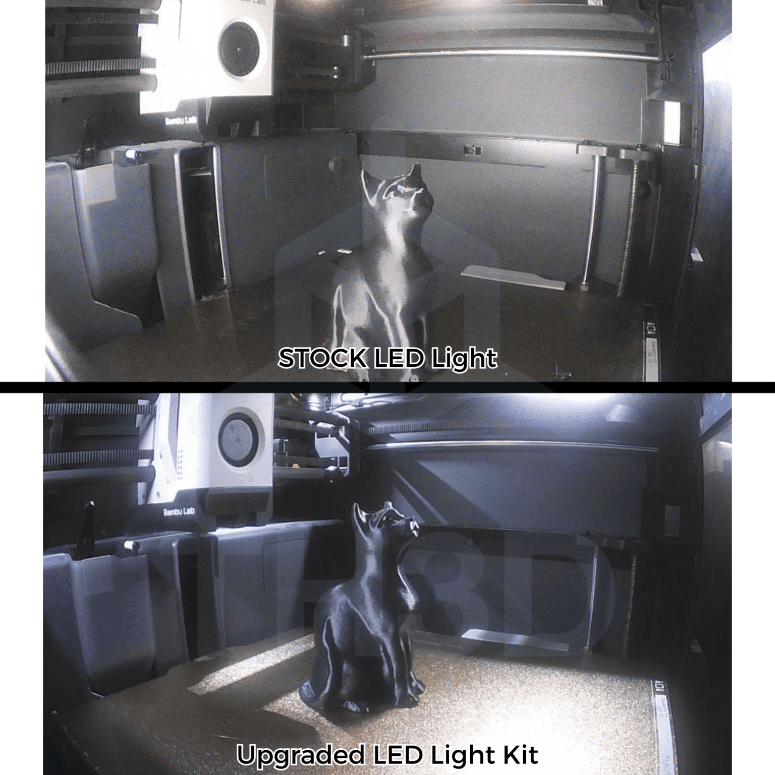 Bambu X1 Series Lighting Upgrade Kit - V2 - TH3D Studio LLC