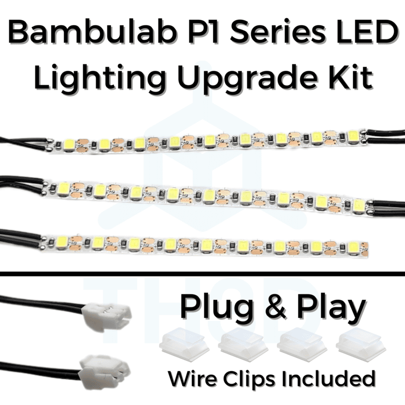 Bambu X1 Series Lighting Upgrade Kit - V2 - TH3D Studio LLC