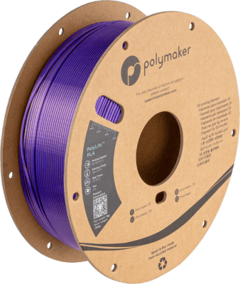 Polymaker PolyLite™ Sovereign Silk (Gold, Purple) PLA - 1KG 1.75mm ...