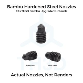 Bambu Hardened Steel Nozzles - 0.2mm 0.4mm 0.6mm 0.8mm - Works with ...