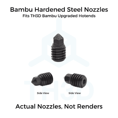 Bambu Hardened Steel Nozzles - 0.2mm 0.4mm 0.6mm 0.8mm - Works with ...