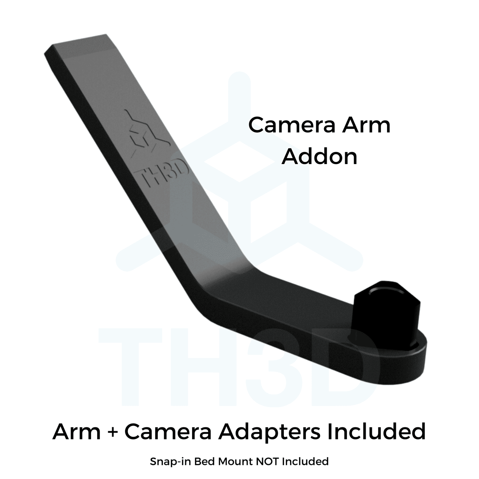 TH3D Solid Bed Mount Kit - V2 - ABS w/Aluminum Inserts - TH3D Studio LLC