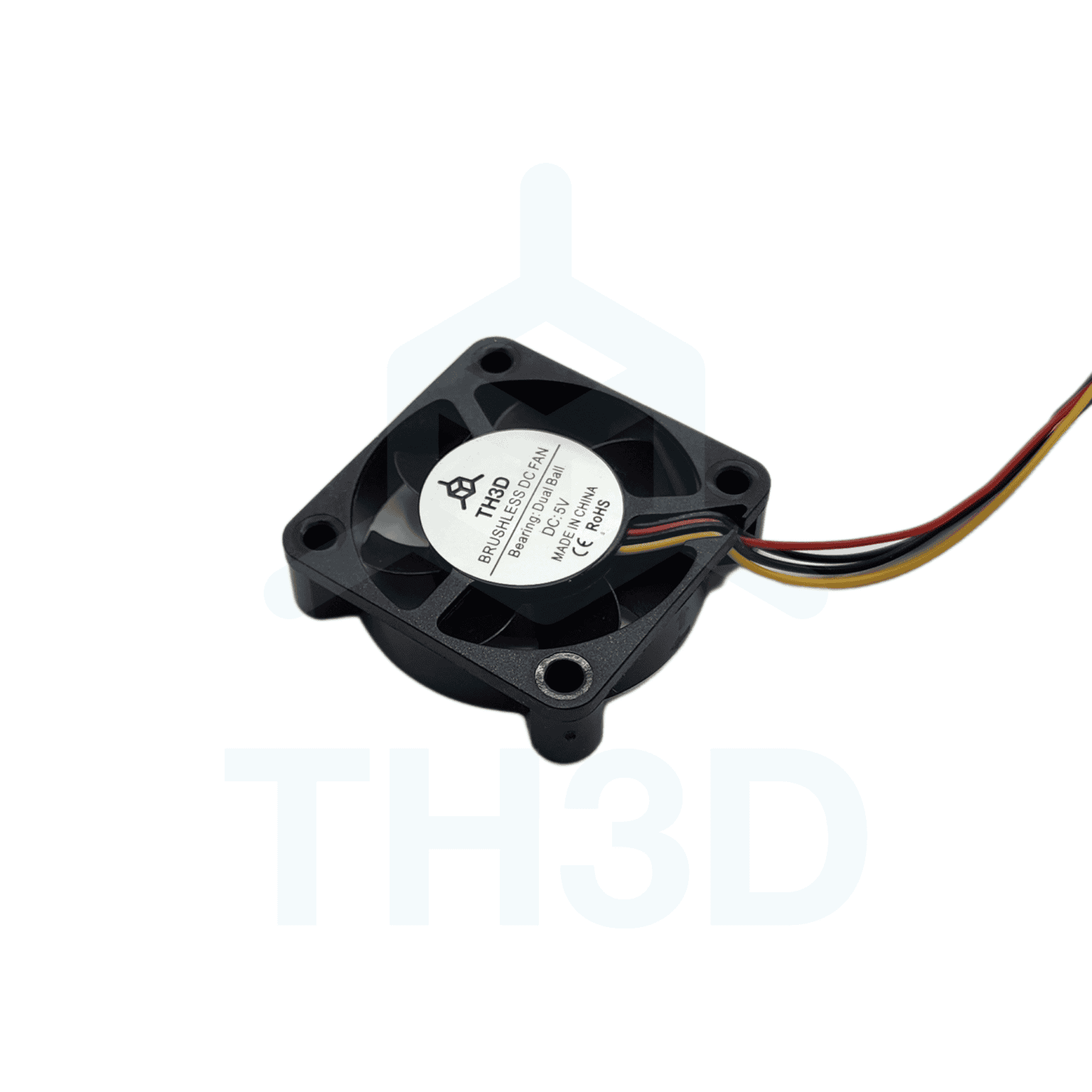 P1P/P1S Hotend Fan - 5V 2510 Dual Ball Bearing Fan 10cm Wire - TH3D ...