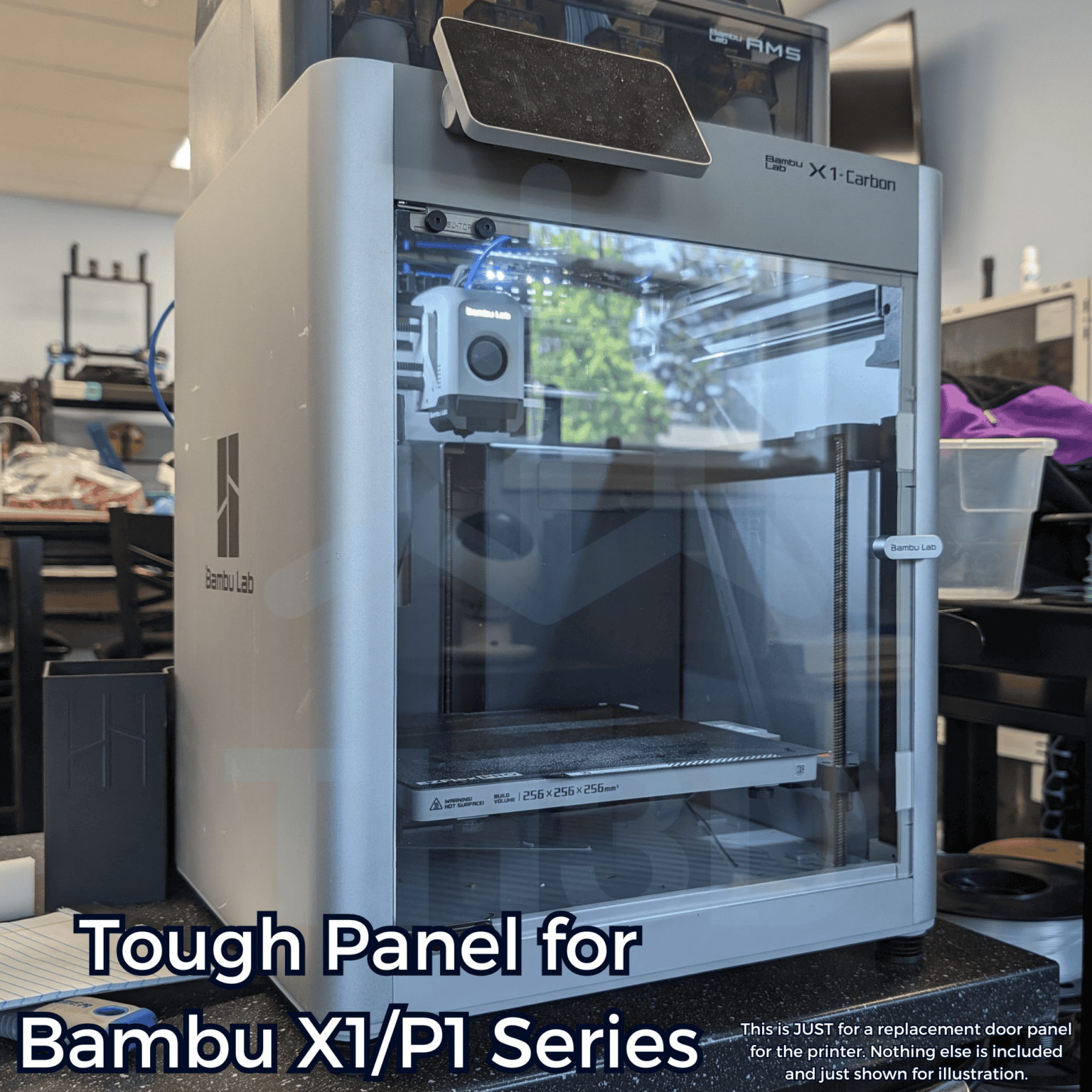 Bambu P1 Series Lighting Upgrade Kit - V2 - TH3D Studio LLC