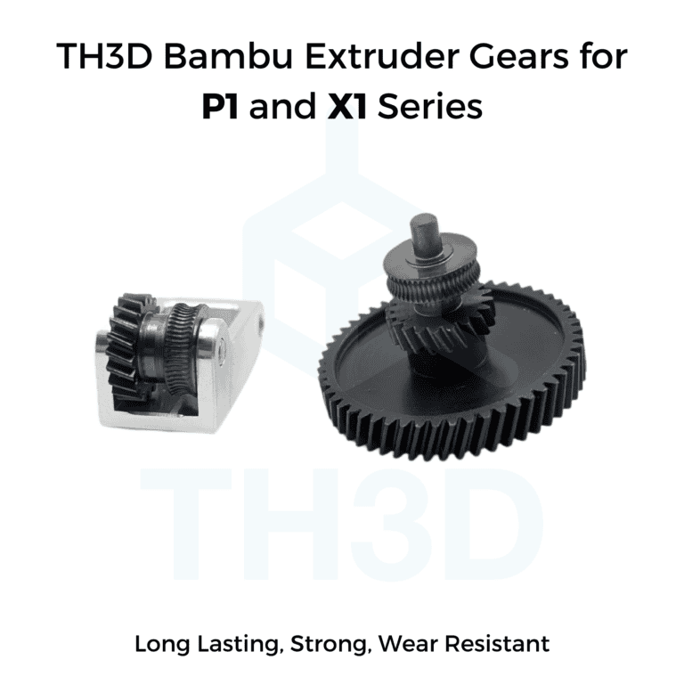 TH3D Nano Coated Hardened Steel X1/P1 Extruder Gear Upgrade Kit ...
