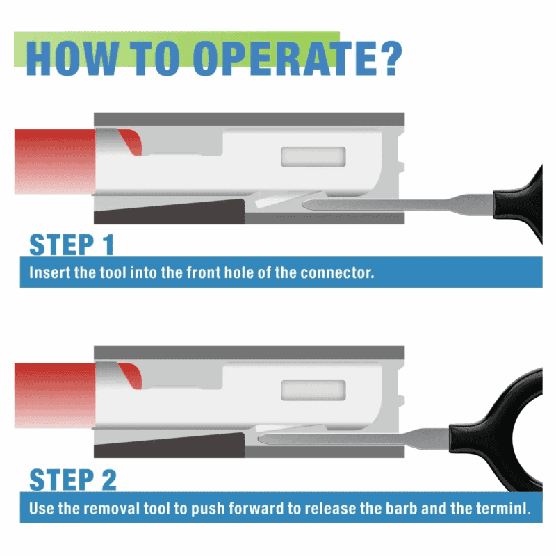 Wire Terminals Removal Tool Set - 11TRT - TH3D Studio LLC
