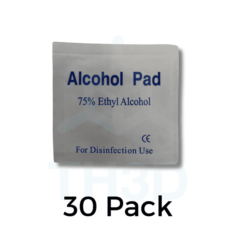 Alcohol Bed Wipe Pads - 30 Pack - TH3D Studio LLC